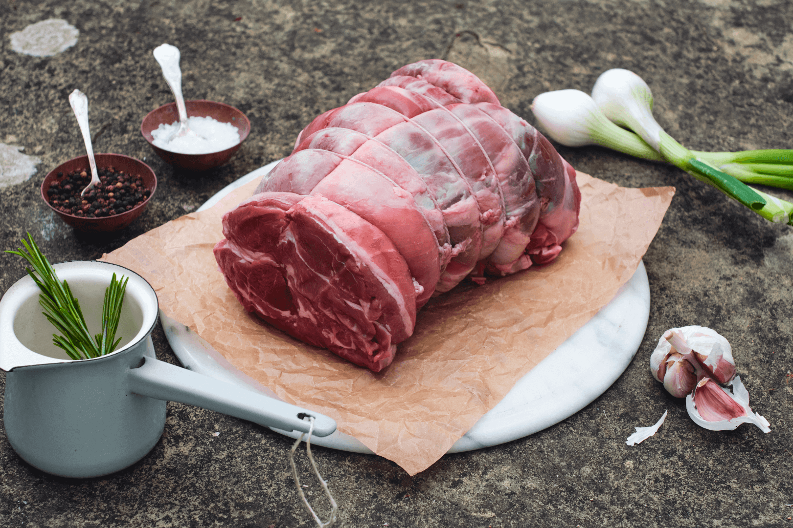 Australia Lamb shoulder meat rolled netted boneless ~1.3kg -Frozen ...